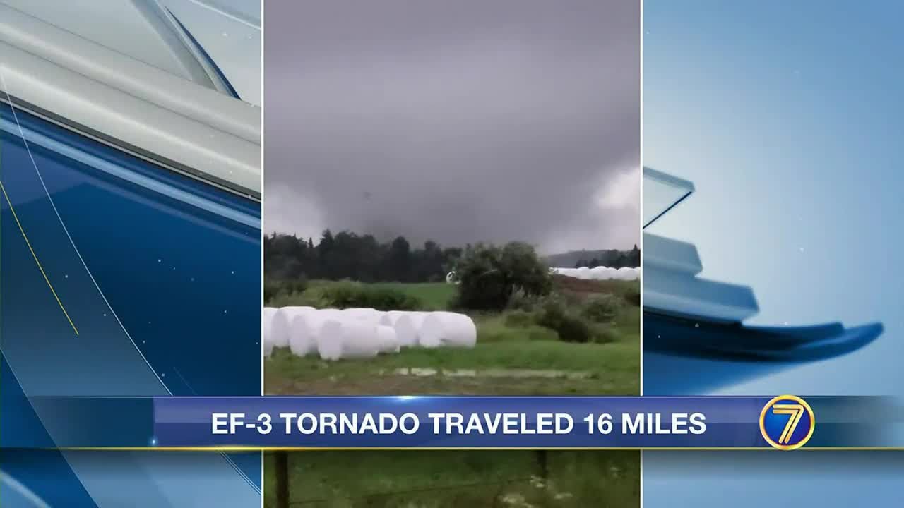 WWNY EF3 tornado confirmed in Lewis County - YouTube