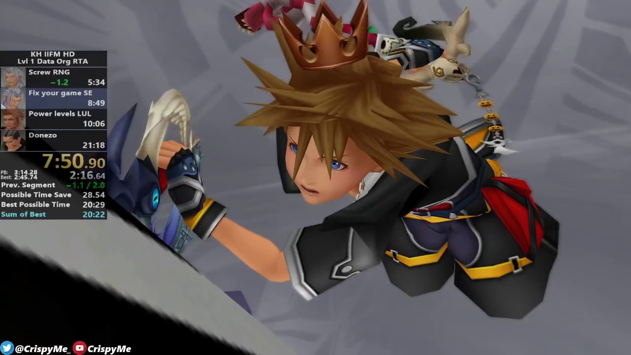 KH2FM HD (PS4) - Lvl 1 Data Org - 21:02 - YouTube