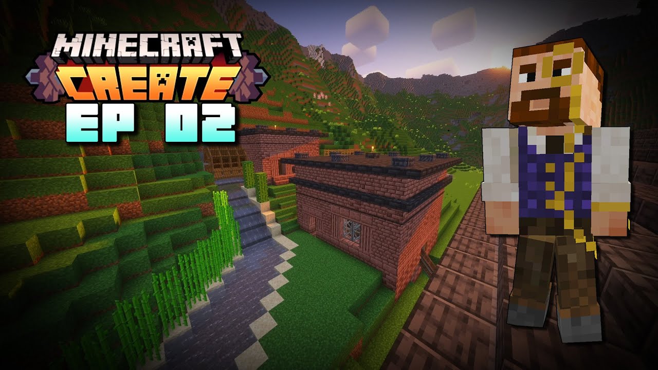 Minecraft: Create EP2 - I Made A Cobble Generator for INFINITE IRON ...