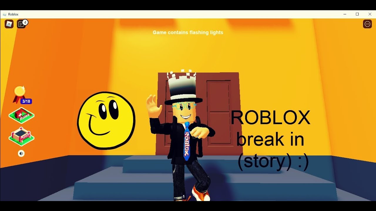 trying to defeat Roblox break in (story) - YouTube