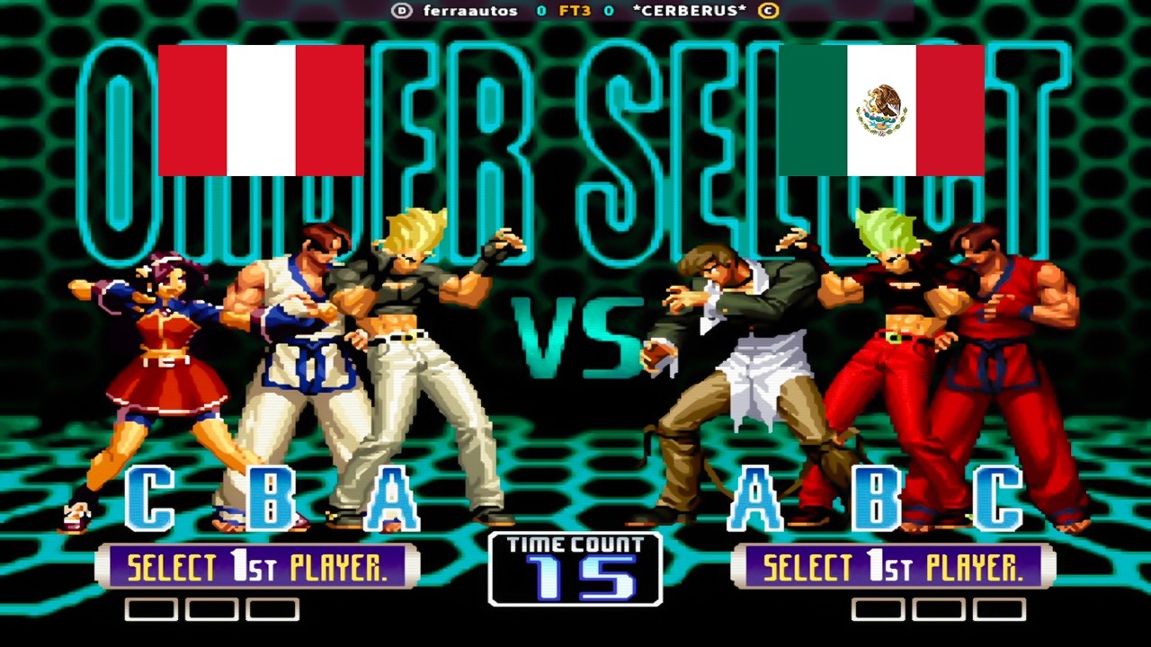 The King Of Fighters 2002 - Ferraautos Vs Cerberus - YouTube