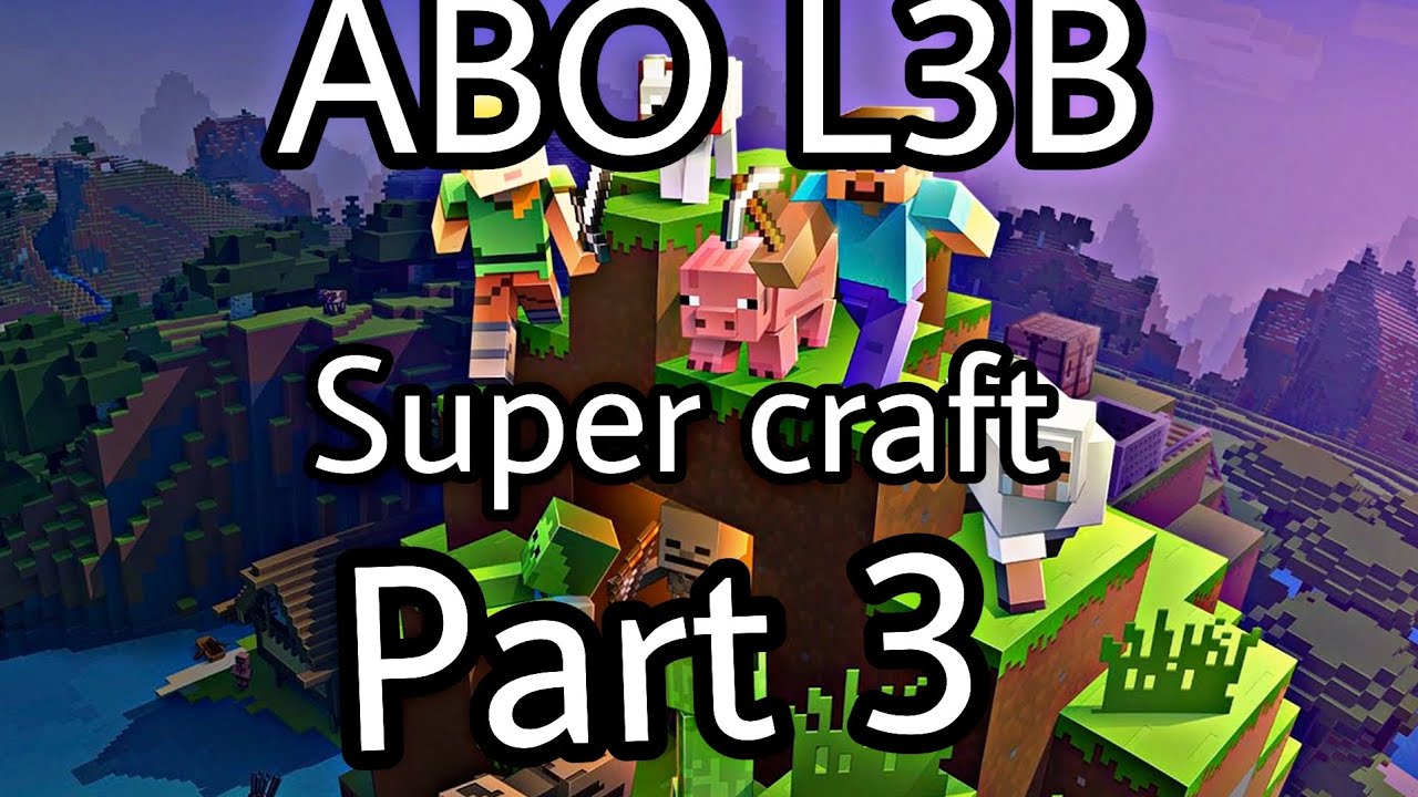 super craft لقينه iron و عملنا دروع iron - YouTube