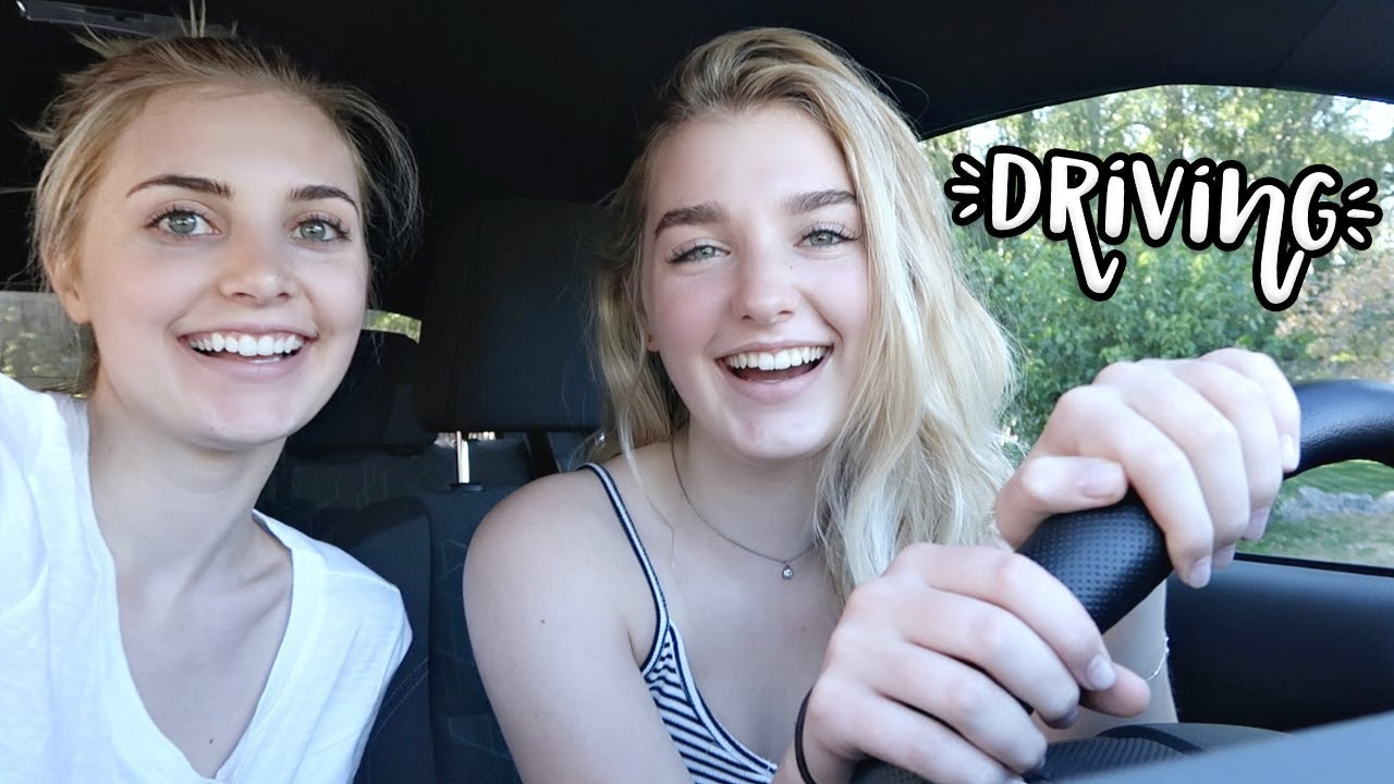 Driving For the First Time! She Got Her Permit! - YouTube