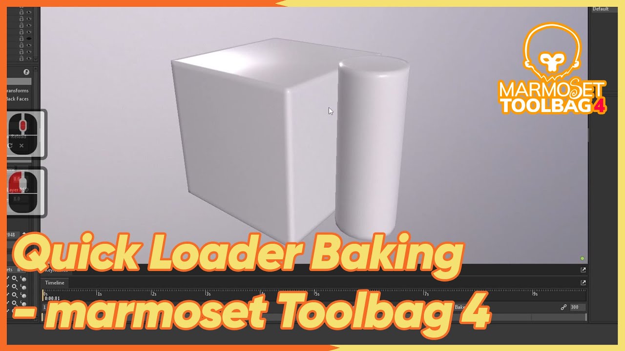Quick Loader Baking - Marmoset Toolbag 4 - YouTube