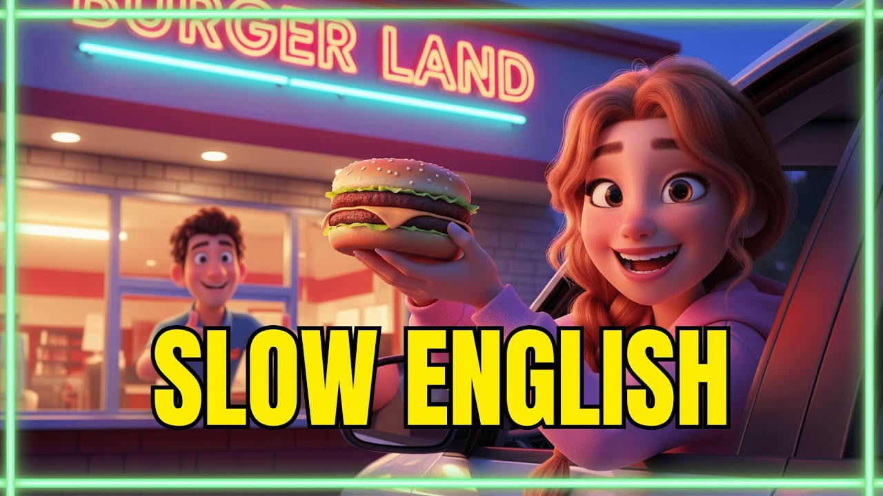 Ordering at the Drive-Thru | Slow English Conversation For Beginners ...
