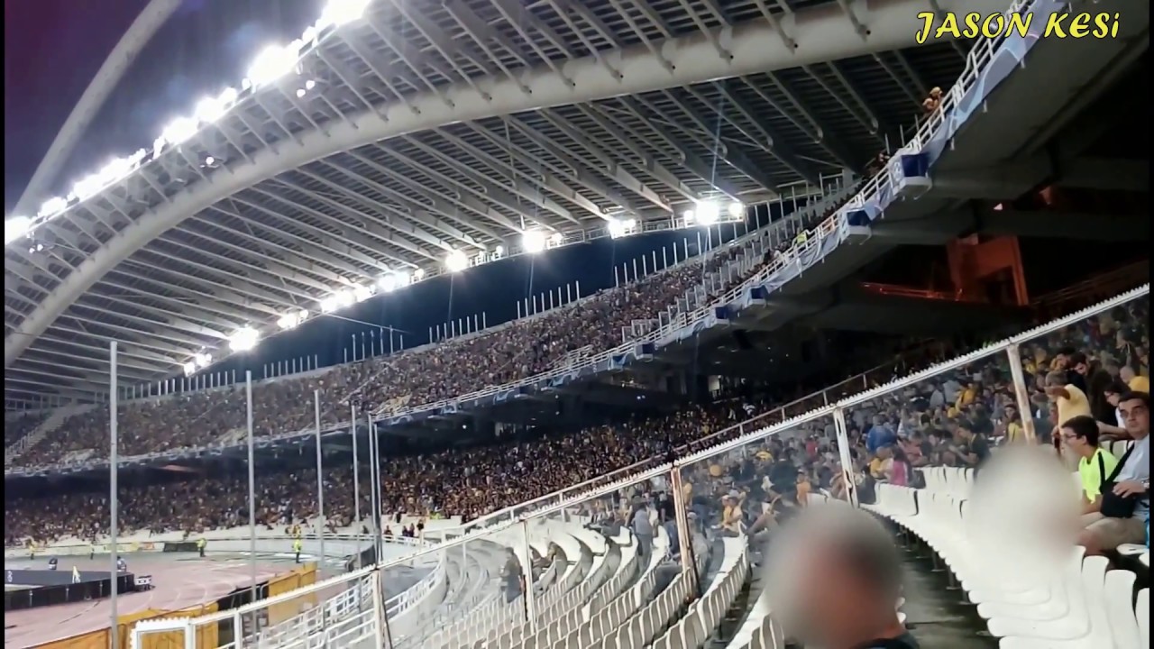 Ατελείωτο πάρτι απο 40000 ΑΕΚτζηδες! - AEK Athens 40000 fans party UEFA ...