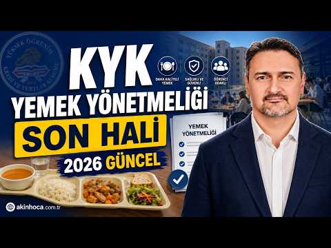 KYK YURT YEMEK YÖNETMELİĞİNİN SON HALİ MUTLU ETTİ Mİ?