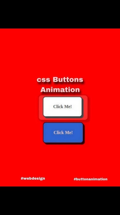 CSS Button Hover Animation Effects using HTML & CSS - YouTube