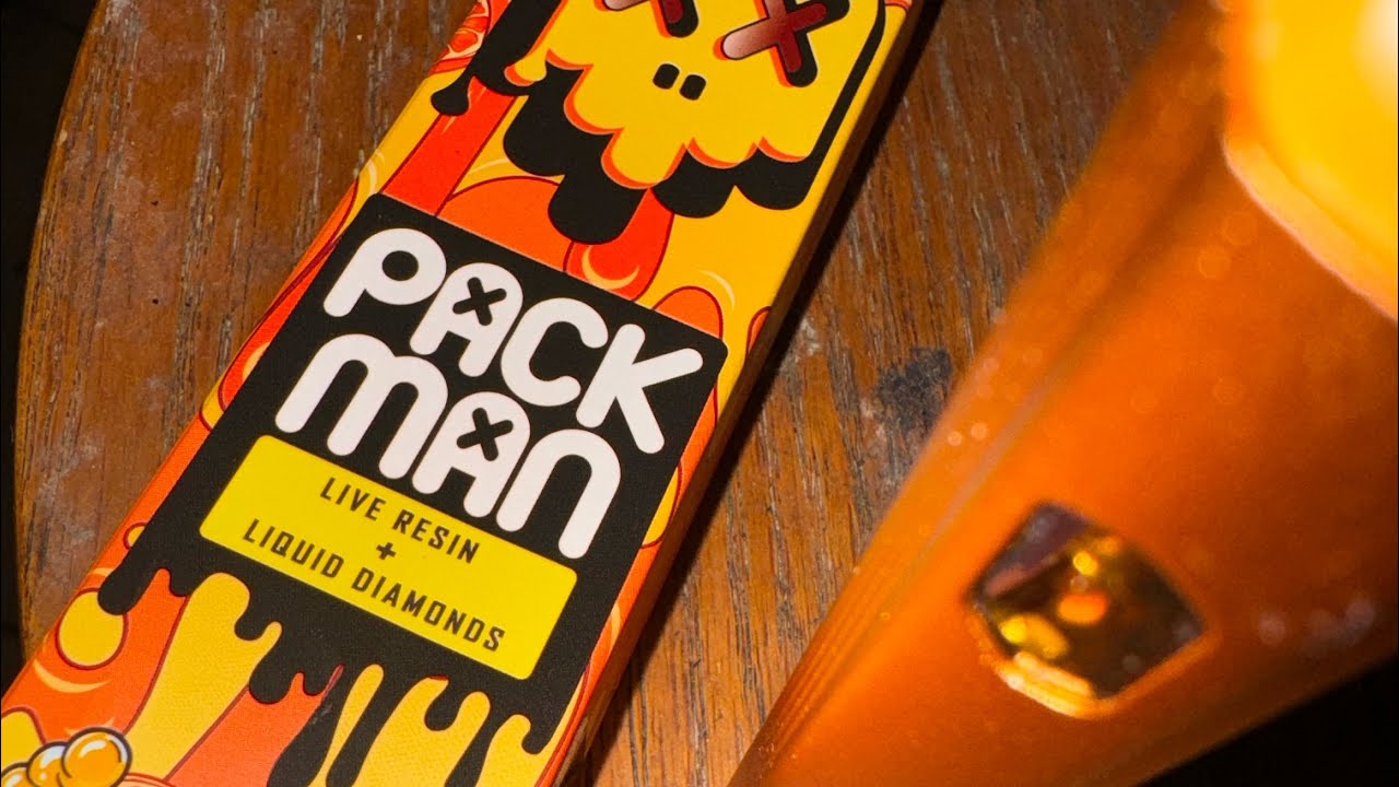 PAC man Disposable Vape: Sunset Gelato - YouTube