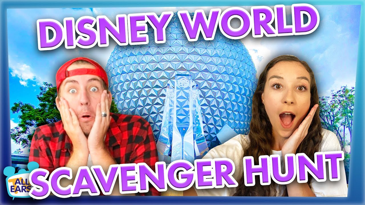 Disney World SCAVENGER HUNT: Fry Bucket vs Sage in EPCOT - YouTube