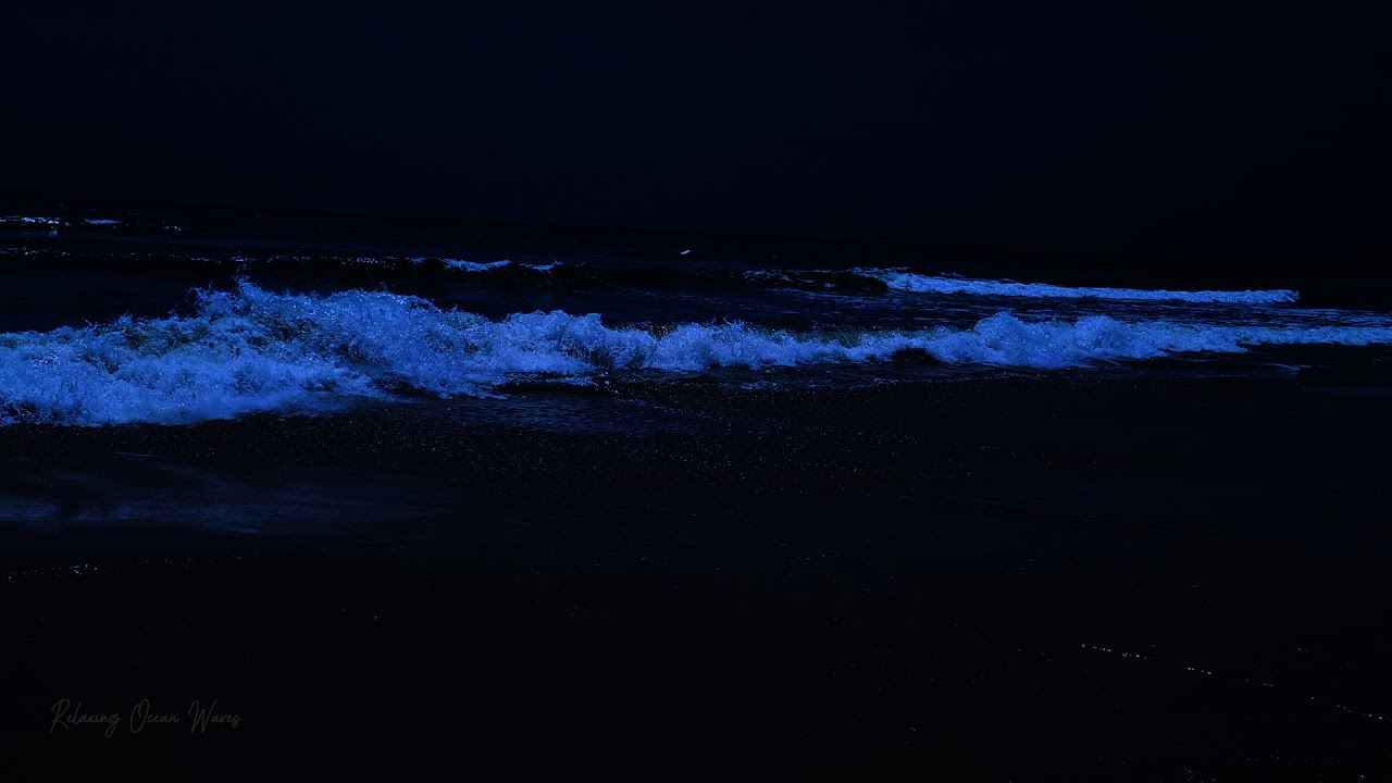 24 Hours of Soothing Ocean Waves at Night | Deep Sleep & Ultimate ...