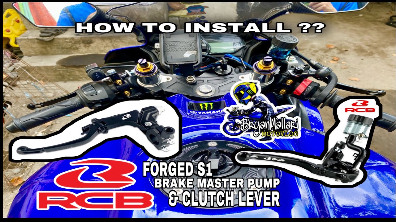 RCB S1 FORGED BRAKE MASTER & LEVER SET | HOW TO INSTALL - YouTube