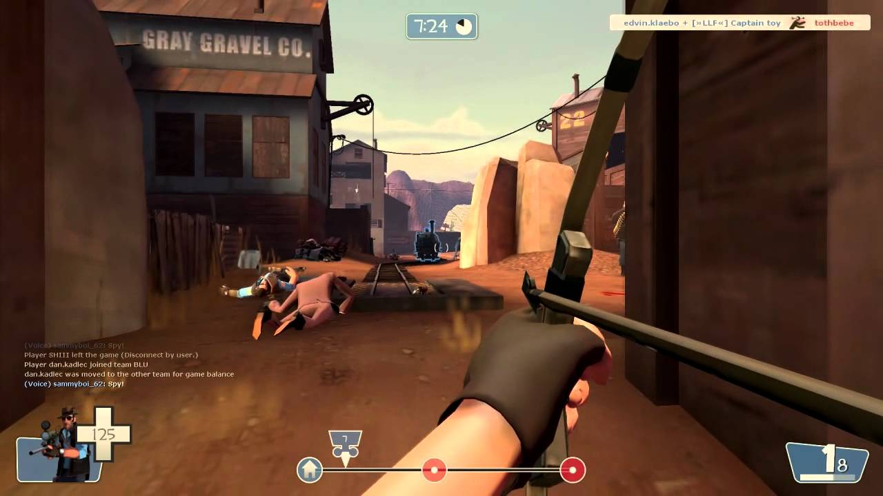 Team Fortress 2 Sniper Montage with Bow - YouTube