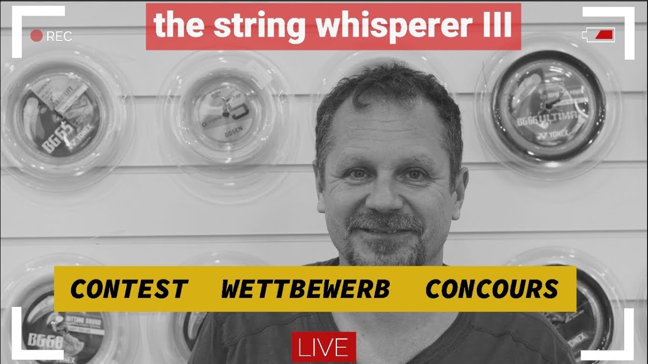 the badminton string whisperer III | strings generally - YouTube