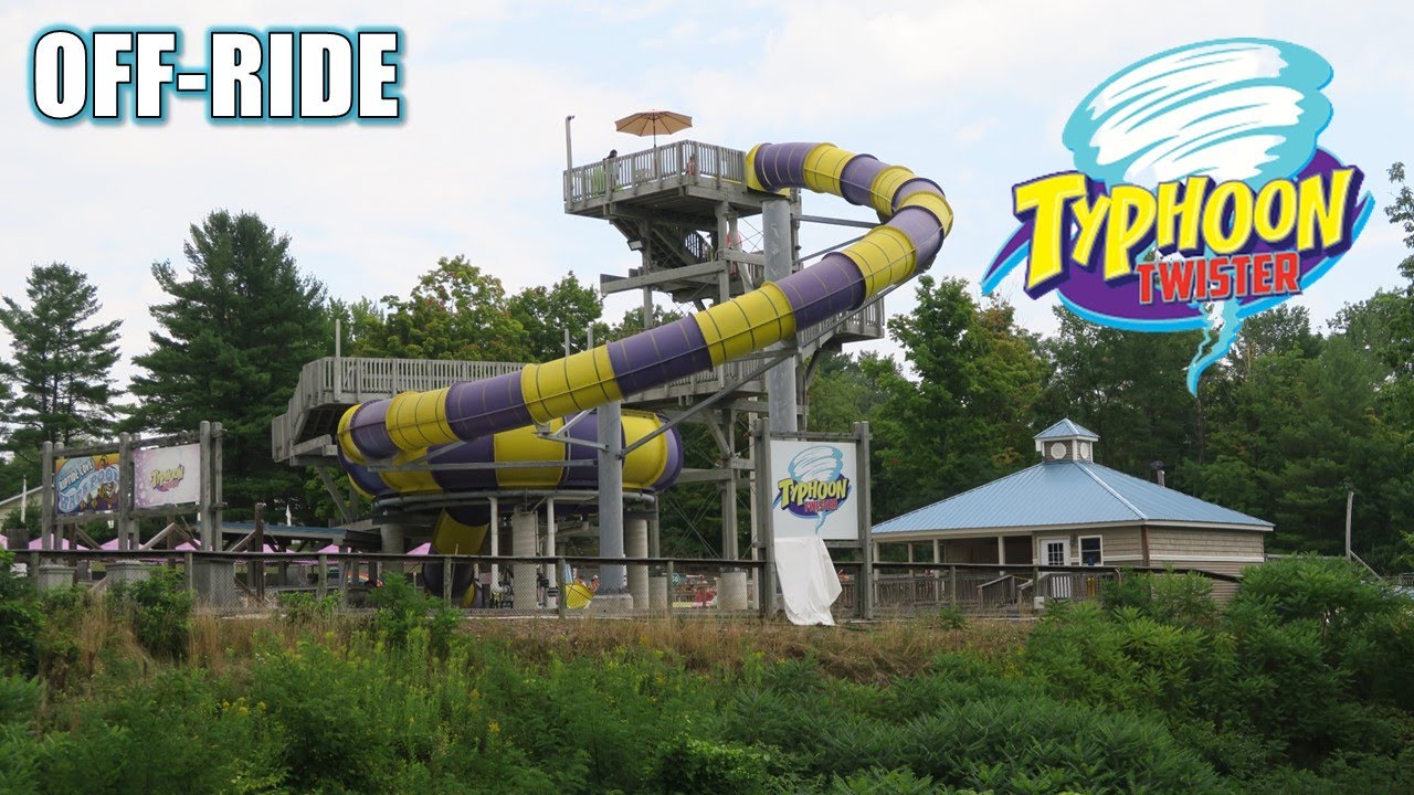 Typhoon Twister Off-Ride Footage, Zoom Flume ProSlide Tube Bowl Slide ...