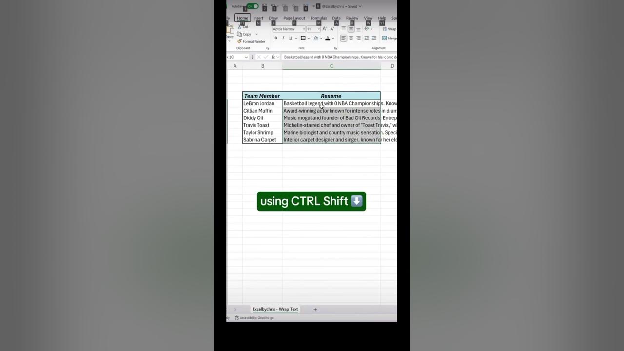 New Excel Hack for Beginners! #exceltrick2024 #newexcel #excelshortcuts #shorts #viralvideo ...