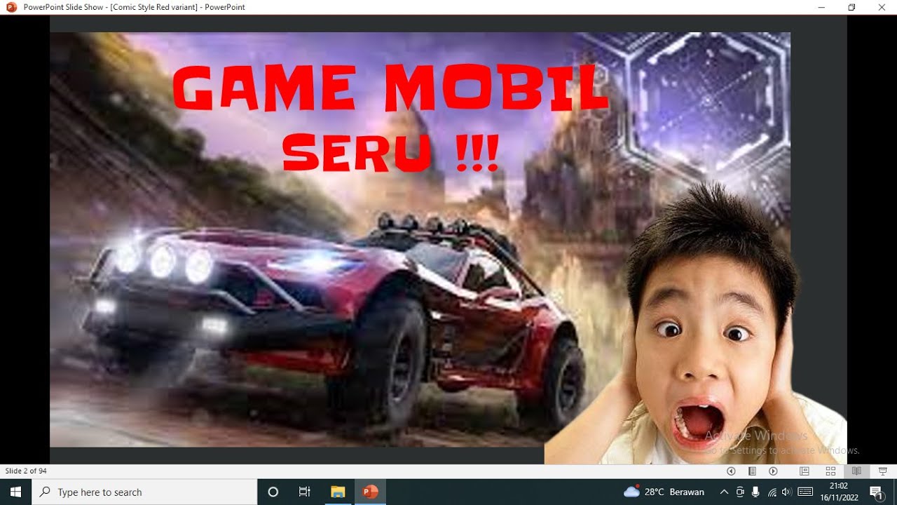 BOCIL MAIN GAME MOBIL PERANG SERU - YouTube