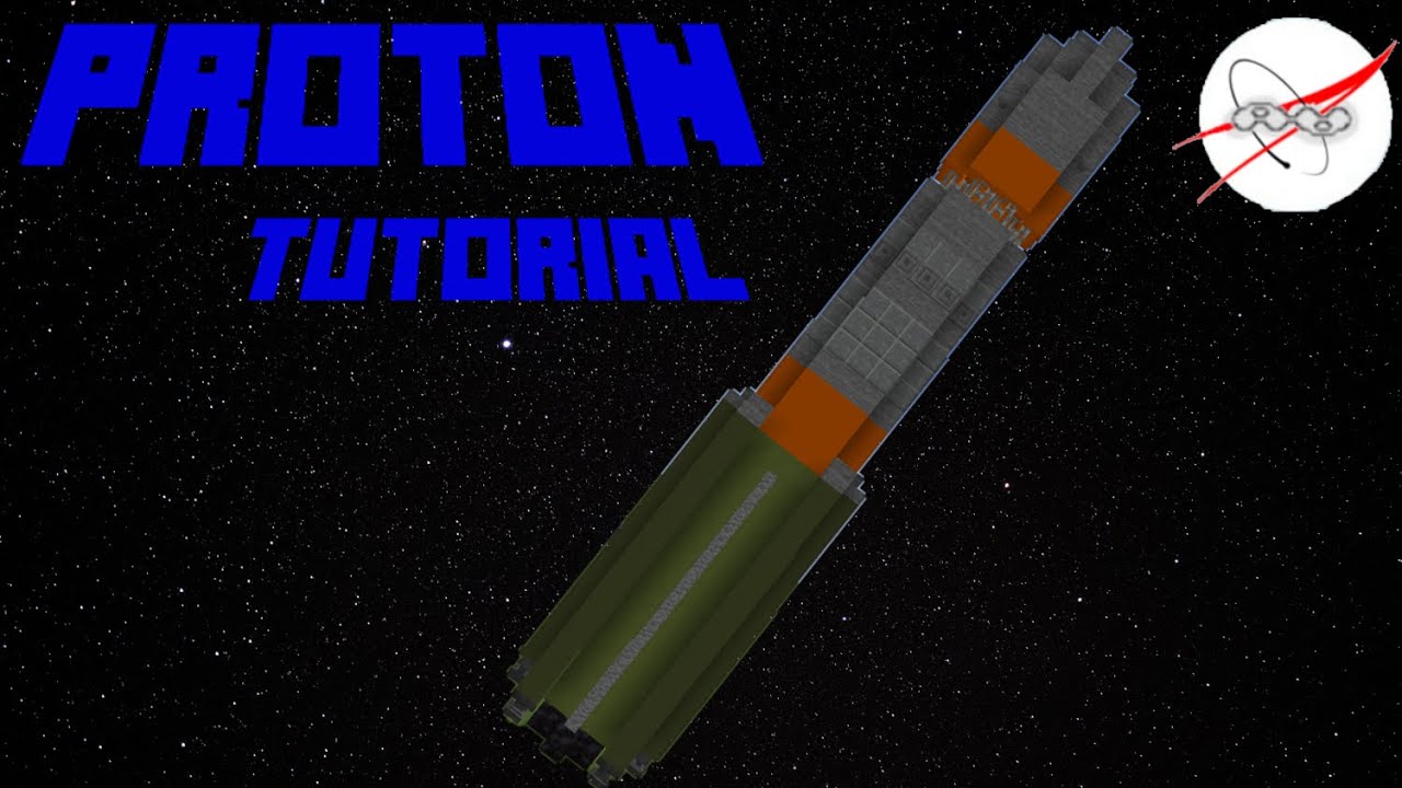 Minecraft: Proton UR-500 Rocket Tutorial - YouTube