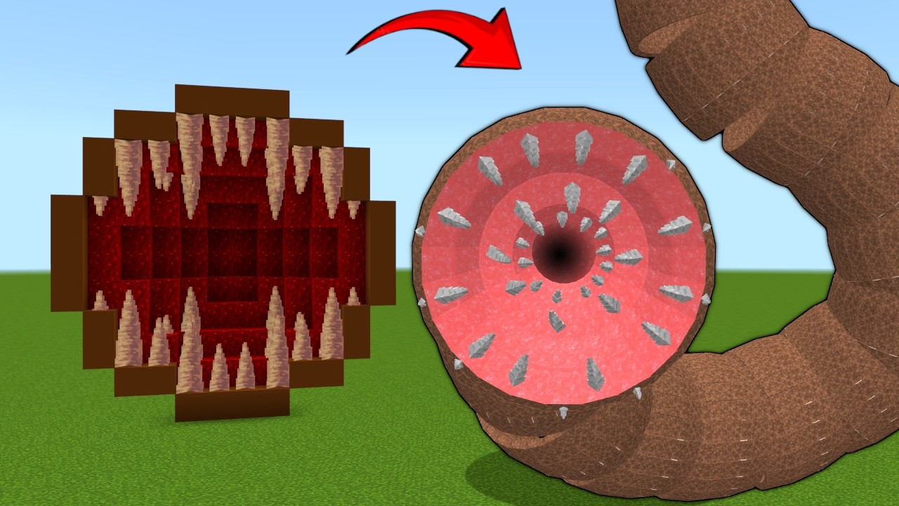 How To Spawn SANDWORM Mod ADDON UPDATE in Minecraft - YouTube