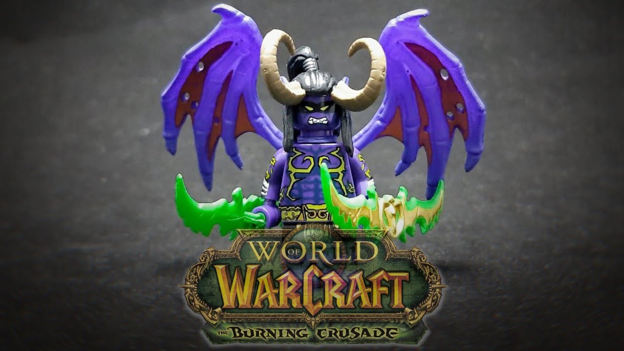 Обзор Иллидана LEGO WORLD OF WARCRAFT😈 - YouTube