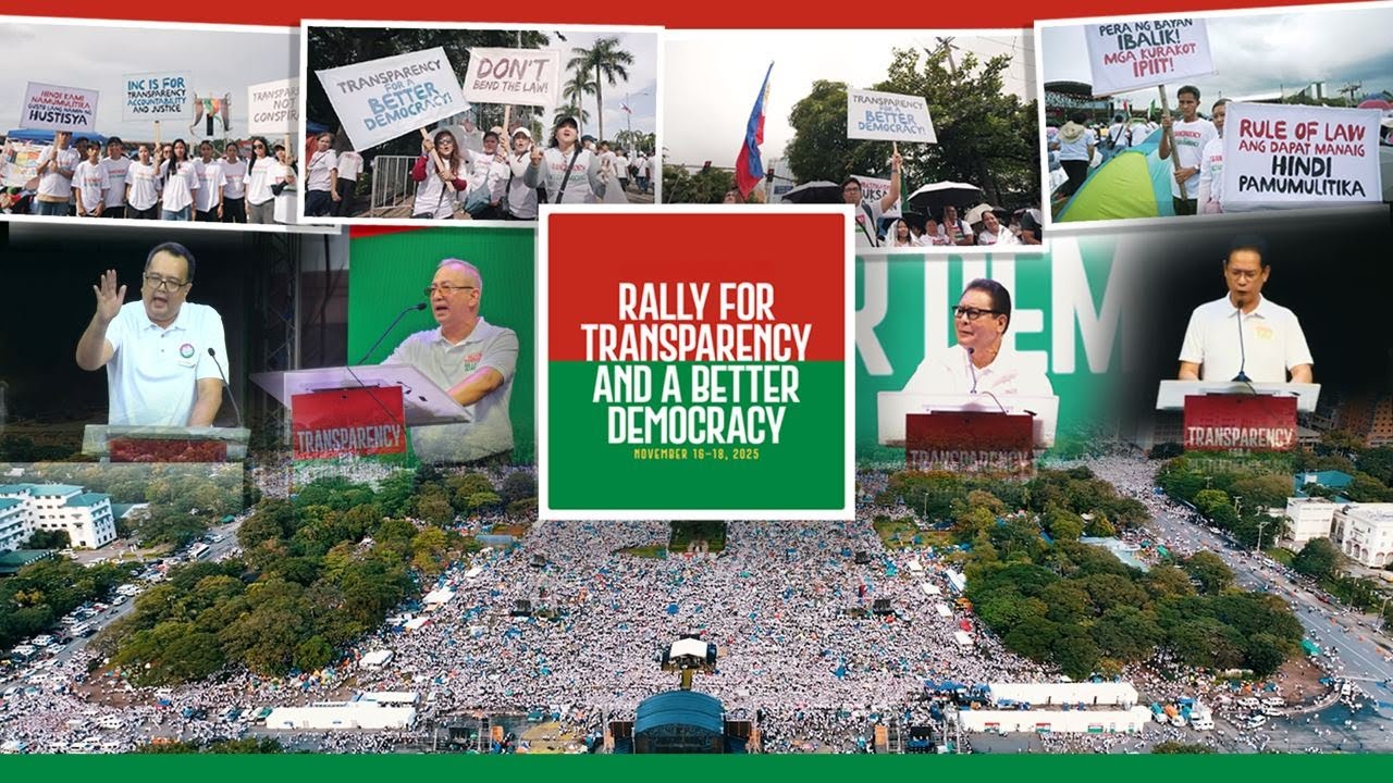 MUST-WATCH highlights of the Rally for Transparency and a Better ...