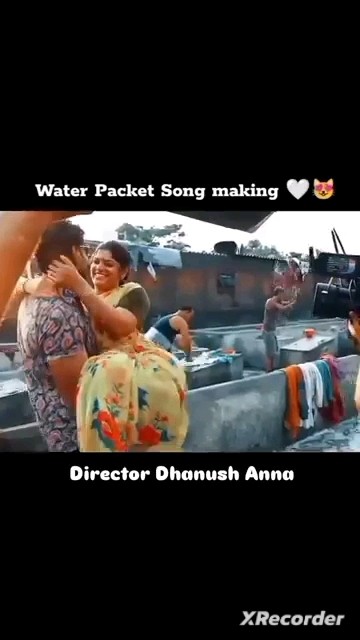 🥰Behind scene of rayyan water packet song DhanushHits#DhanushMusic# ...