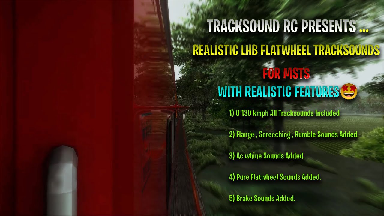 4K Window View Of A LHB Coach With My Newly Launched LHB Flatwheel ...