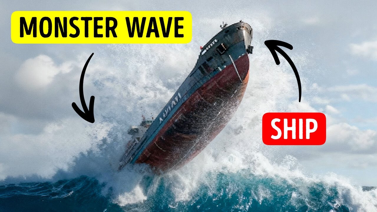 Can Huge Waves Knock Over a Cruise Ship? - YouTube