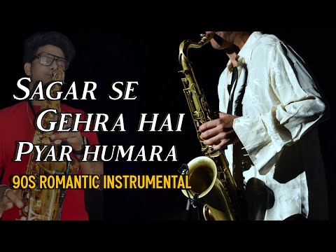 Sagar se gehra hai pyar | Saxophone Cover | Yeh Majhdhaar | Bollywood romantic instrumentl #music