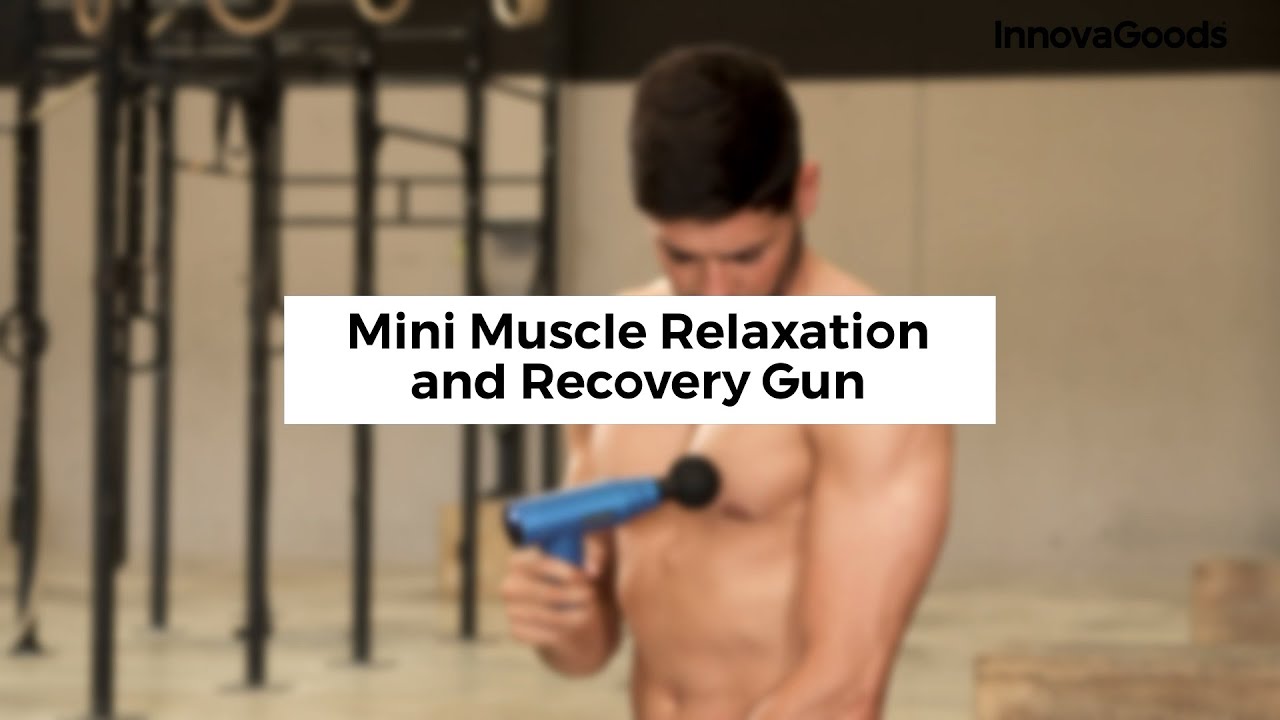 InnovaGoods Mini Muscle Relaxation and Recovery Gun - YouTube