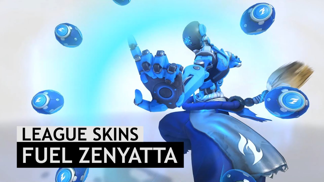 Overwatch: Dallas Fuel Zenyatta In-Game [Overwatch League Skins] - YouTube