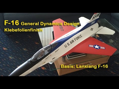 F-16 General Dynamics Design (Basis: LX F16) - YouTube