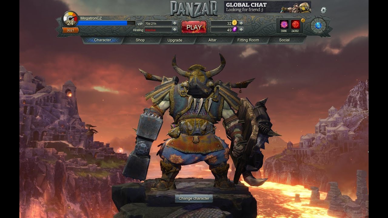 Panzar CZ - Tank lv24 - Dwarven Querry - YouTube