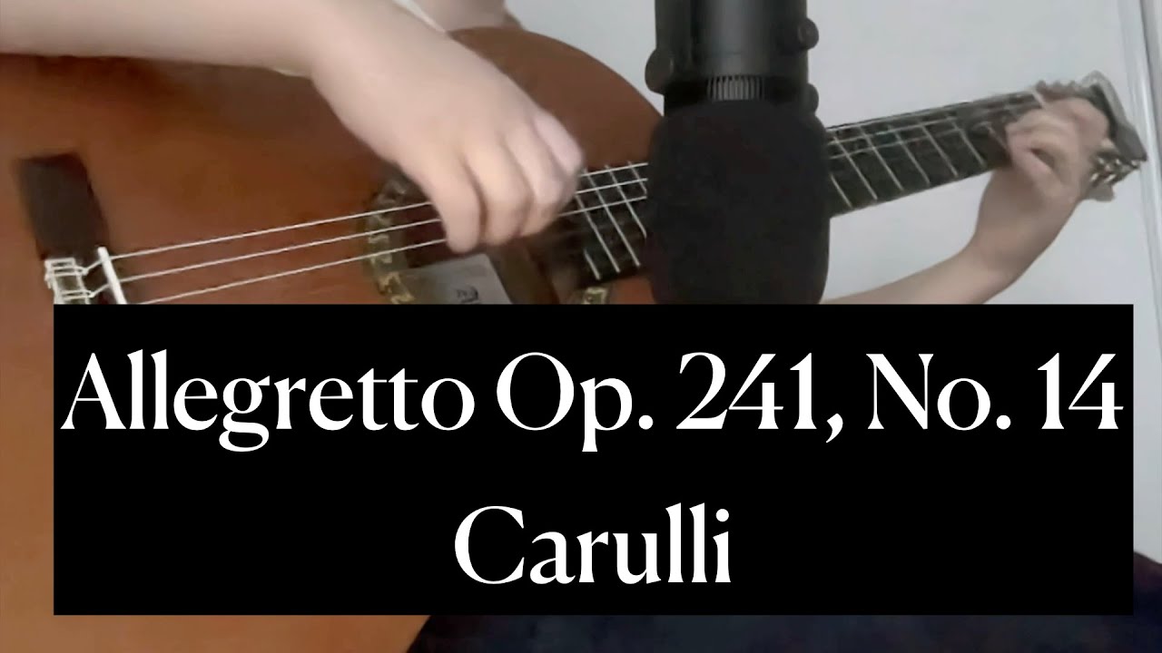 Allegretto Op. 241, No. 14 - Carulli - YouTube