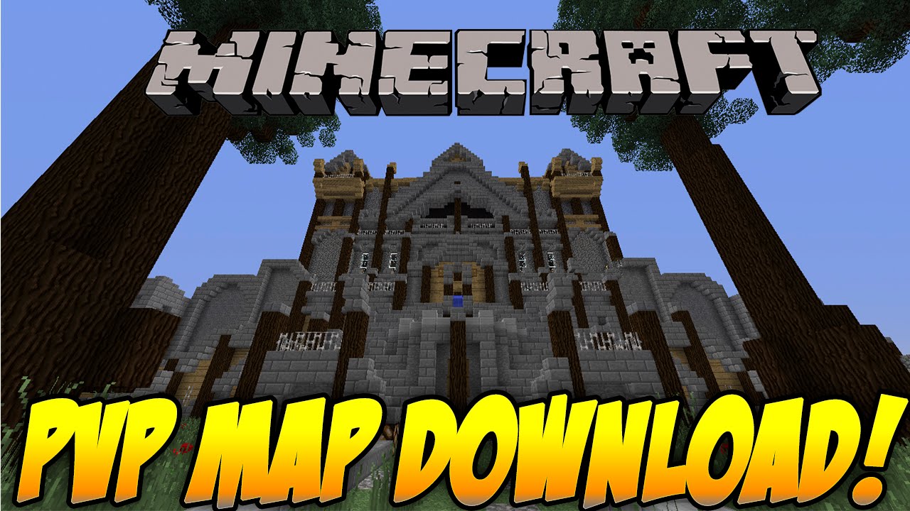 Minecraft PVP Map [Free Download] - YouTube