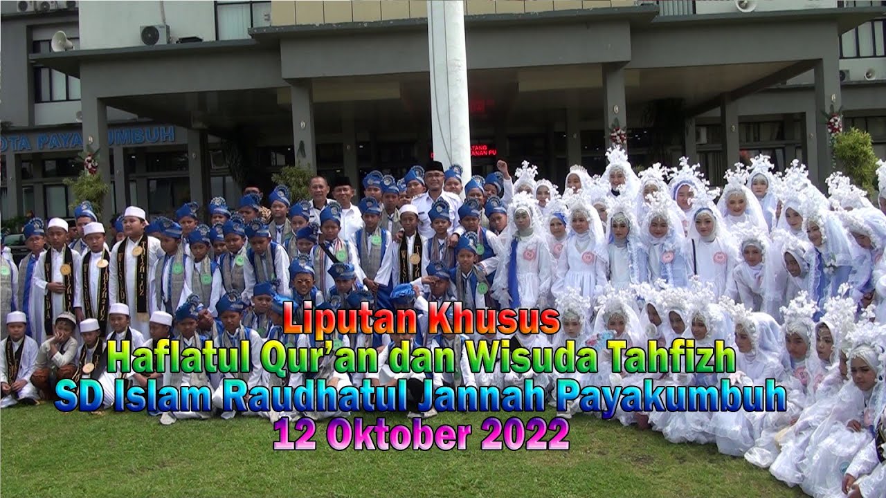 SD Islam Raudhatul Jannah Baralek Gadang - YouTube