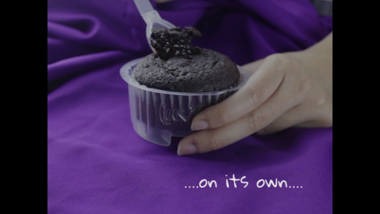 Enjoy Mighty White Luva Lava Cake! - YouTube