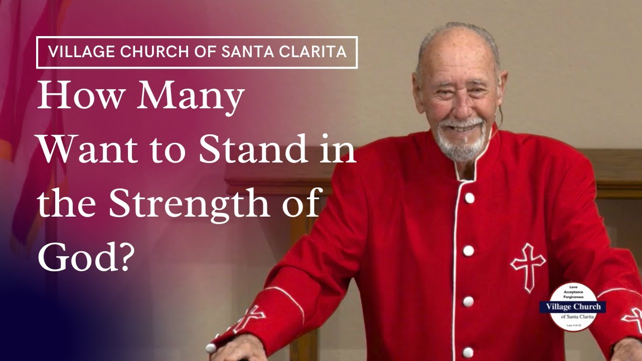 How Many Want to Stand in the Strength of God? - Pastor André Veluzat ...