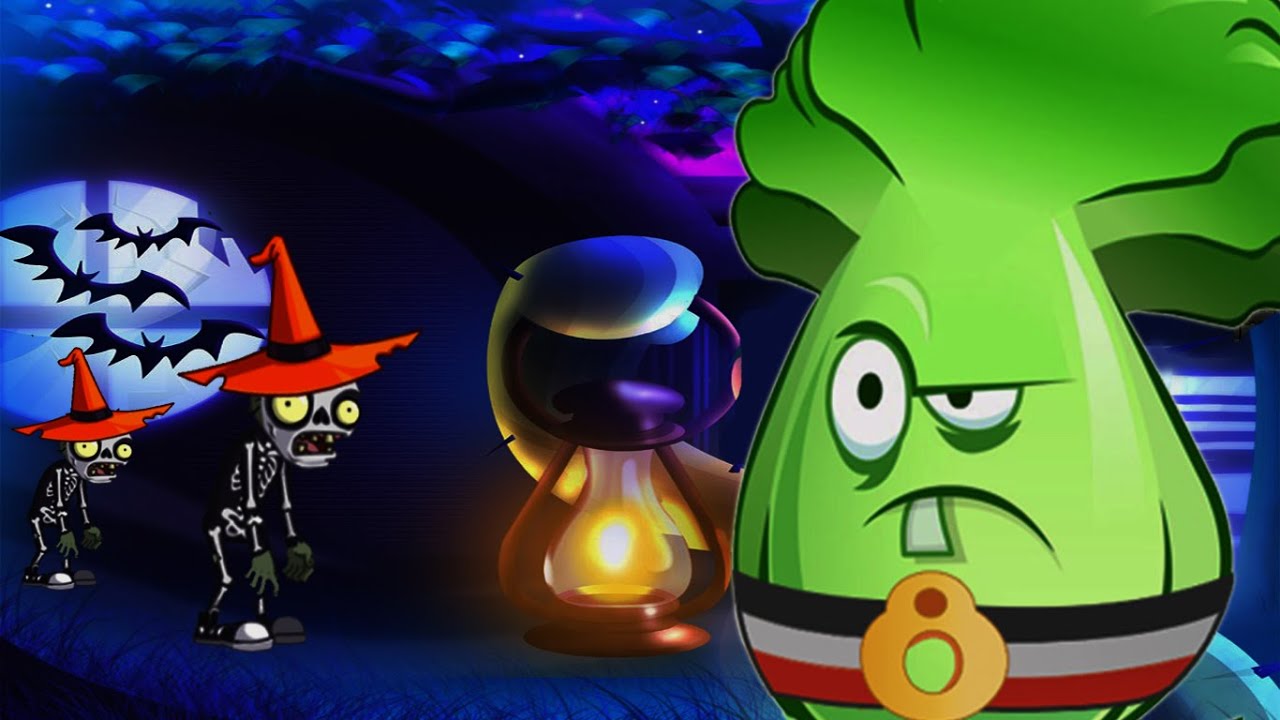 Plants vs Zombies 2 - Spooky Halloween Costumes #2 (New Costumes) - YouTube