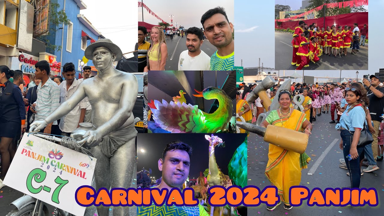 Panjim Carnival 2024 Goa Best Festival | Ms Dhami Vlogs - YouTube