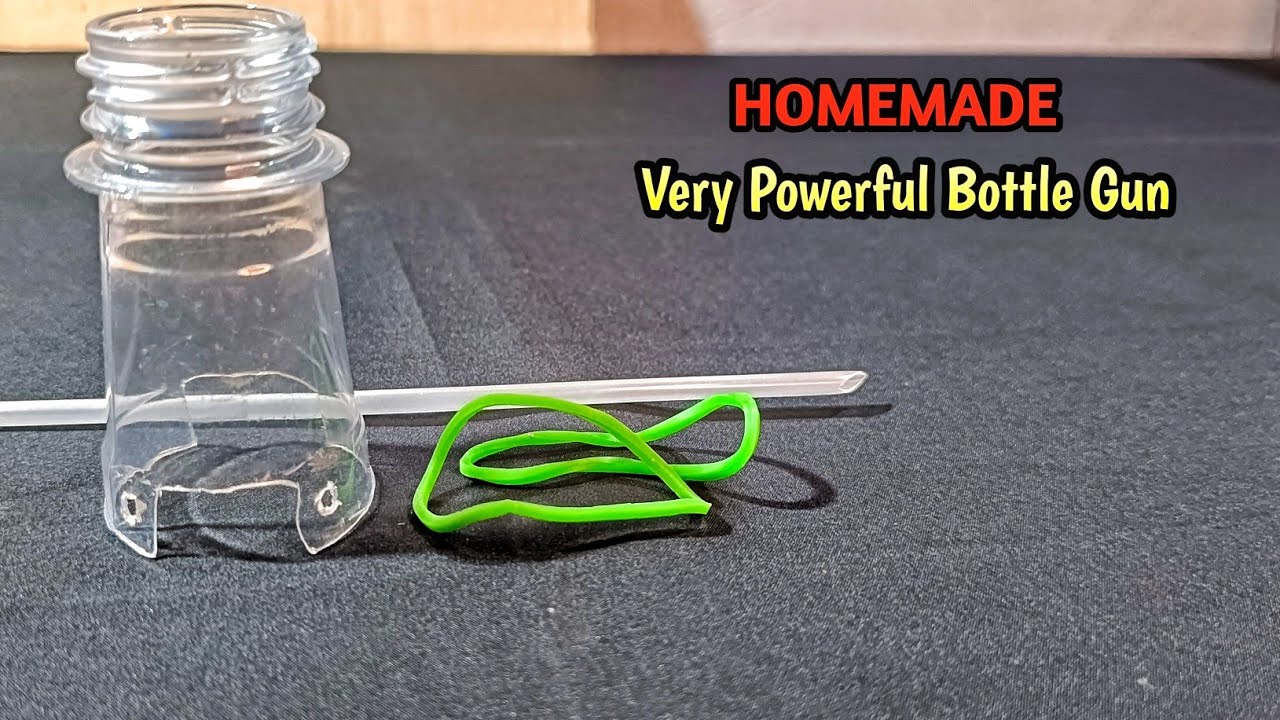 Diy Homemade Bottle toy Gun / How to make a powerful toy gun ...