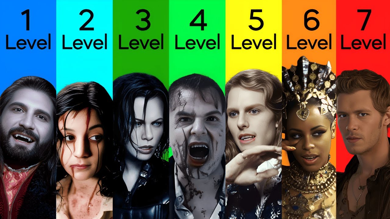The 7 Levels of Vampires - YouTube