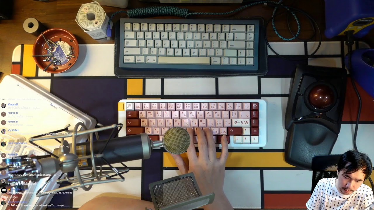 Keeb build : Space65 CV w/ NK Cream - YouTube