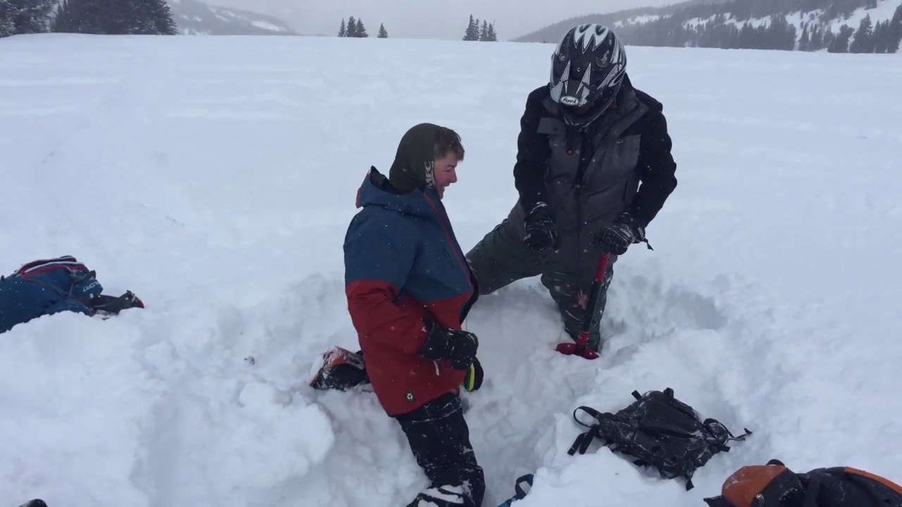 Persistent Weak Layers at Buck Ridge - 14 Dec - YouTube