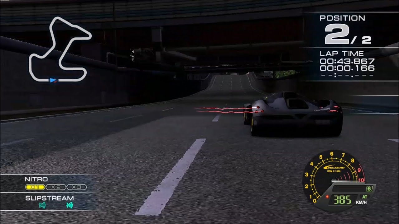 Ridge Racer 7 Extreme Battle Duel - Crinale with Bisonte [Driver's veiw ...