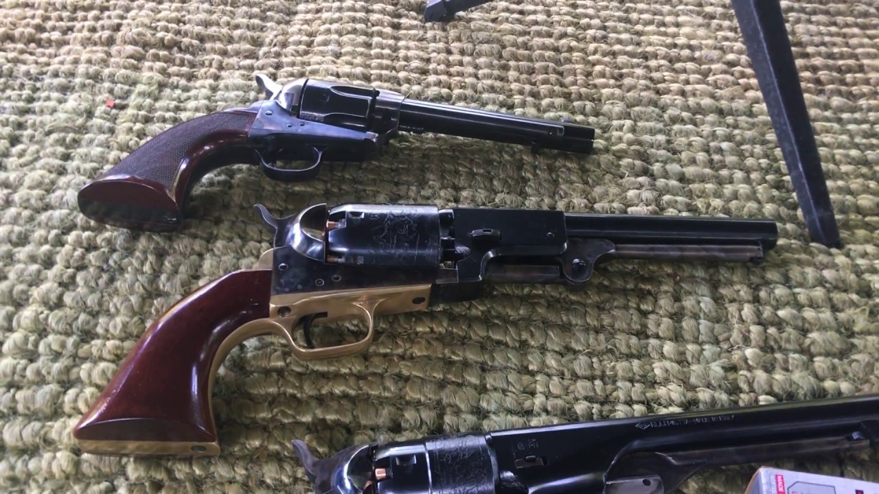 Colt Dragoon and a1860 army versus 1873 colt single action Army, 45 ...