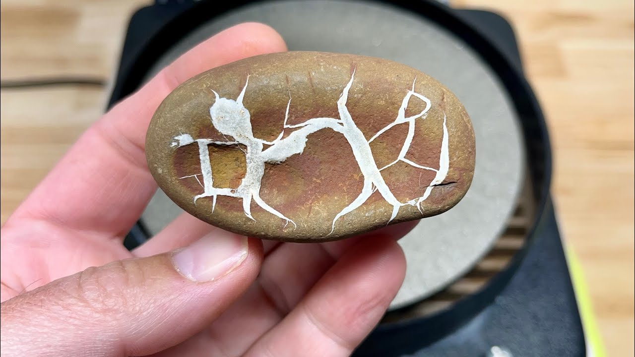 Freeform Fridays | Septarian! From Lake Michigan - YouTube