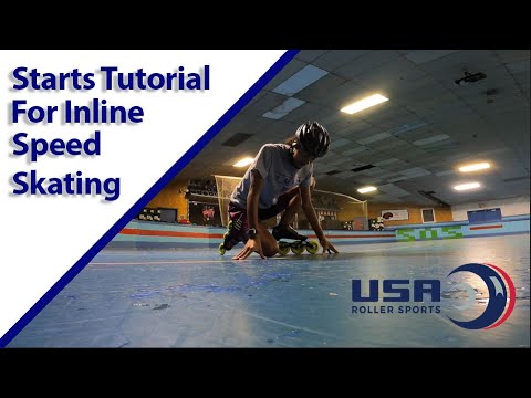 Inline Speed Skating Starts 101 w/ Jazzy Foster | Starts Tutorial - YouTube