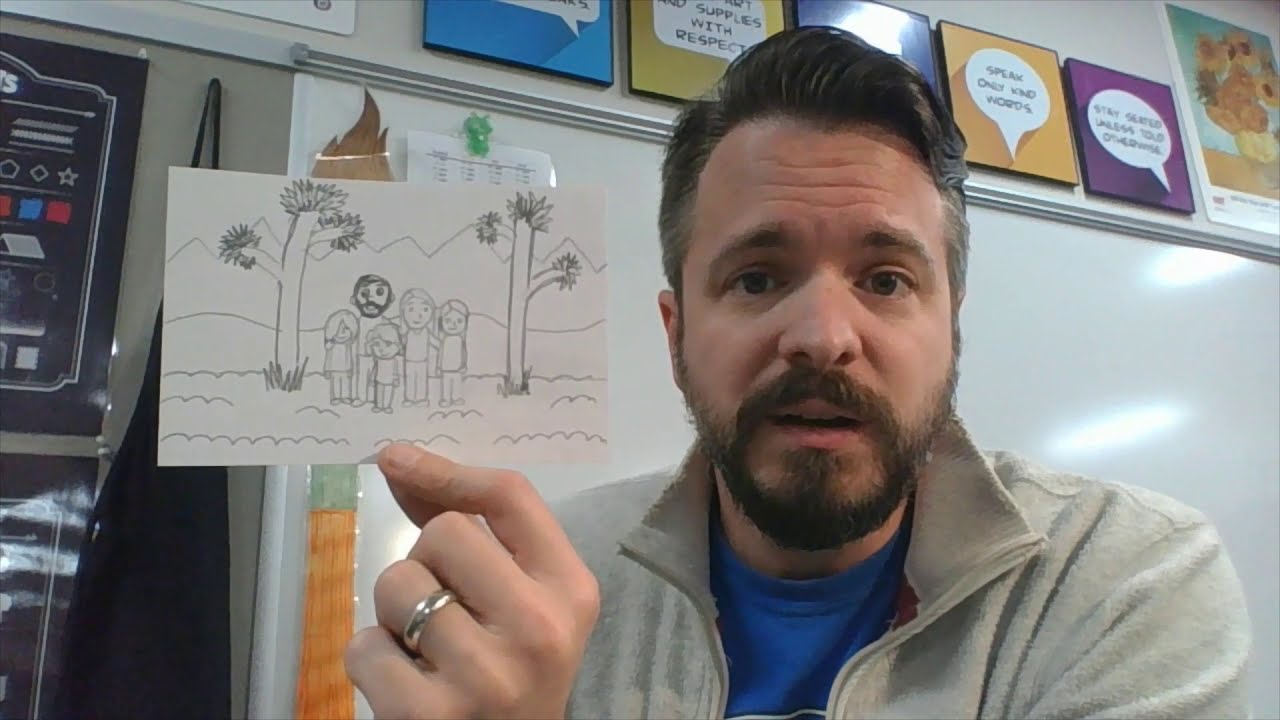 Drawing from Memory - Creating an artwork based on a happy memory ...