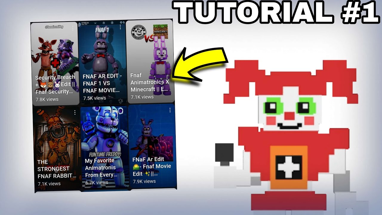 How Do I Make My Fnaf Ar Edit Video 🎆 FNAF AR EDIT Tutorial - YouTube
